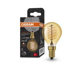 Osram Vintage 1906&reg; LED E14 3,4 Watt 2200 Kelvin 250 Lumen