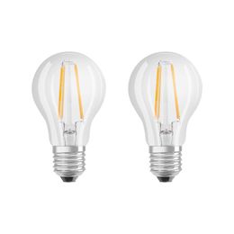 Osram LED 2er Set E27 6 Watt 2700 Kelvin 806 Lumen