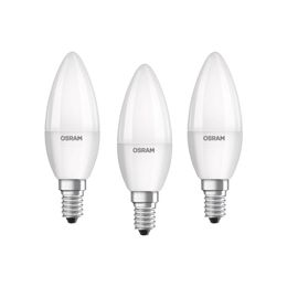 Osram LED 3er Set E14 4,9 Watt 2700 Kelvin 470 Lumen