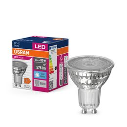 Osram LED Value GU10 6,9 Watt 575 Lumen 4000 Kelvin Transparent, Klar, 1-flammig