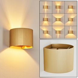 hofstein Badajoz Wandleuchte Gold, 1-flammig