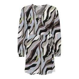 Only Kleid 'NOVA LIFE' Damen Gr&ouml;&szlig;e 38 braun / limone / rauchgrau / schwarz Winterkleid