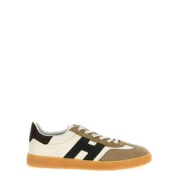 Hogan Low-Top Sneaker - Heren Cool Sneaker Wit/Beige - Gr. UK_6_5 - in Beige - f&uuml;r Damen