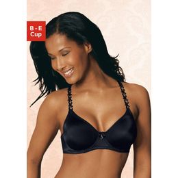 Nuance Damen T-Shirt-BH schwarz Gr&ouml;&szlig;e 85B
