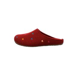 Haflinger Hausschuhe in Rot | Gr.: 37