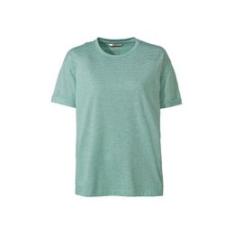 Vaude Mineo Striped T-Shirt in Grün | Gr.: 46