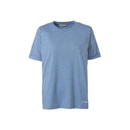 Vaude Mineo Striped T-Shirt in Blau | Gr.: 46