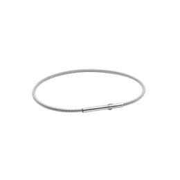 Steel_Art Armkette Frauen Linea 1 silberfarben poliert in silberfarben poliert | Gr.: 17 cm