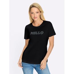 Heine T-Shirt in schwarz | Gr.: 38