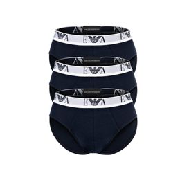 Emporio Armani Slip 3er Pack in Blau | Gr.: XXL