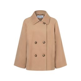 More & More More & More doppelreihige Cape-Jacke in warm camel | Gr.: 46