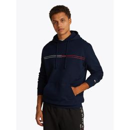 Tommy Jeans Kapuzensweatshirt &raquo;TJM REG ENTRY GRAPHIC HOODIE EXT&laquo;, mit mehrfarbigen Print Dark Night Navy M M Hoodie von Tommy Jeans