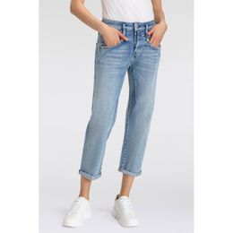Herrlicher 7/8-Jeans »Shyra Tap Denim« mit Abnähern vorn steel blue 33 - Länge 28 Länge 28 33 Jeans von Herrlicher