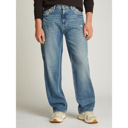 Tommy Jeans Loose-fit-Jeans »Jamie Loose Straight« mit Hammerschlaufe Denim Medium 38 - Länge 34 Länge 34 38 Loose-fit Jeans für einen entspannten...