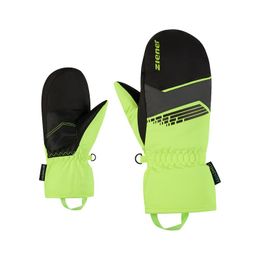 Ziener F&auml;ustlinge &raquo;LAVIVO-Z AS MITTEN glove&laquo; poison yellow 3 atmungsaktive, wasser- und winddichte AQUASHIELD Membran