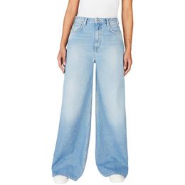 Pepe Jeans Schlagjeans »WIDE LEG JEANS UHW« MED BLUE RIGID DENIM 30 - Länge 34 Länge 34 30 Jeans WIDE LEG JEANS UHW von Pepe Jeans