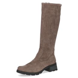 Caprice Winterstiefel, Blockabsatz, Langschaftstiefel in bequemer Weite braun 40 40 Zeitloser Langschaftstiefel mit praktischem Innenreißverschluss