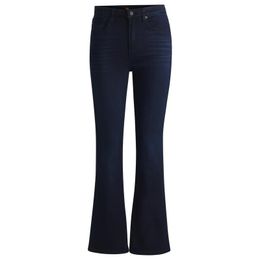 BOSS Orange High-waist-Jeans »Rosa High Rise Bootcut Premium Damenmode« Charcoal 010 30 - N-Gr N-Gr 30 Jeans von BOSS Orange Womenswear