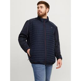 Jack & Jones PlusSize JACK & JONES PLUSSIZE Hybridjacke &raquo;JJEMULTI QUILTED COLLAR NOOS PLS&laquo; mit Kapuze navy blazer 3XL 3XL Hybridjacke von Jack & Jones