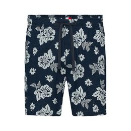 Tommy Jeans Shorts »TJM SLUB AOP BEACH SHORT EXT« Dark Night Navy Aop S - N-Gr N-Gr S Gemusterte Shorts von Tommy Jeans