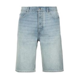 HUGO BLUE Shorts »Skate shorts« mit Logo-Lederpatch am Bund Turquoise/Aqua449 32 - N-Gr N-Gr 32 Jeans Shorts von Hugo BLUE Menswear