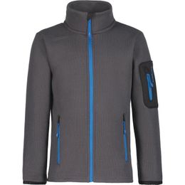 Icepeak Herren Funktionsjacke &raquo;K FLEECEJACKE KEVELAER&laquo; mit hohem Stehkragen grau 176