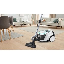 Bosch Bodenstaubsauger »Serie 6 ProHygienic BGC41XHYG, ideal für Allergiker, Hygiene-Filter« 700 W beutellos 10 Jahre Motorgarantie, Hartbodendüse,...