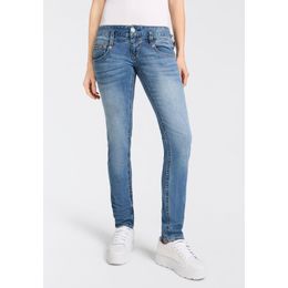 Herrlicher Slim-fit-Jeans »Pitch Slim Denim« mit asymmetrischen Taschen hinten distance 31 - Länge 32 Länge 32 31 Slim Jeans von Herrlicher