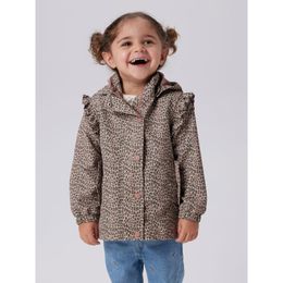 name it Outdoorjacke »NMFMANIA JACKET« mit Kapuze Light Taupe 116 116 Jacke von name it für Mädchen