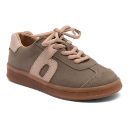 bisgaard Sneaker »bay l Weite: normal«, Retro, Schnürer mit Lederfutter, Größenschablone zum Download khaki-rosa 27 27 Sneaker von bisgaard im...
