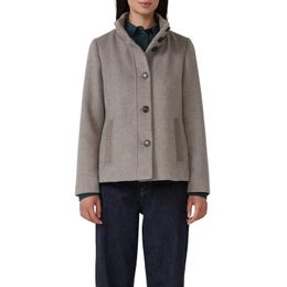 s.Oliver Wolljacke ohne Kapuze mit Stehkragen und Knopfleiste GREY/BLACK 36 36 Jacke von s.Oliver Red Label