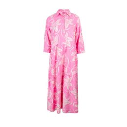 LIEBLINGSSTÜCK LIEBLINGSSTÜCK Hemdblusenkleid »RorabethL« mit Tropicalprint pink 38 - N-Gr N-Gr 38 Feminines Sommerkleid von Lieblingsstück