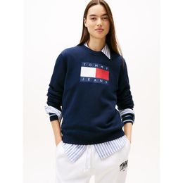 Tommy Jeans Damen Sweatshirt &raquo;TJW REG TJ FLAG CREW&laquo; L (40)