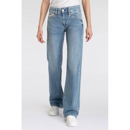 Herrlicher Bootcut-Jeans »Prime New Denim Light« mit Stretch verena blue 33 - Länge 32 Länge 32 33 Wide-Leg-Jeans von Herrlicher