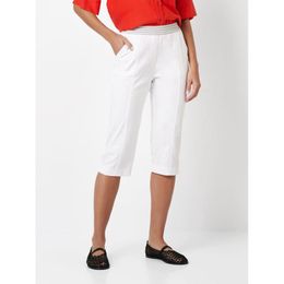 Toni Schlupfhose »Sue Jogpant Capri« Sommerhose in sommerlicher Caprilänge White 48 - N-Gr N-Gr 48 Sommerliche Caprihose Sue Jogpant Capri von Toni