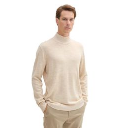 Tom Tailor Rollkragenpullover mit Rollkragen light sand melange M M Pullover von Tom Tailor