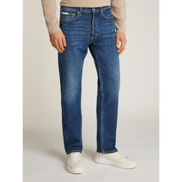 Calvin Klein Jeans Straight-Jeans »STANDARD STRAIGHT« Coinpocket, Logostickerei Denim Dark 36 - Länge 34 Länge 34 36 Jeans von Calvin Klein Jeans...