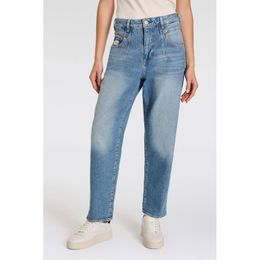 Herrlicher Straight-Jeans &raquo;Brooke Denim Light&laquo; krempelbar blast 34 - N-Gr N-Gr 34 Jeans von Herrlicher