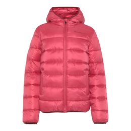 Champion Steppjacke »Outdoor Hooded Jacket« mit Kapuze für Kinder pink M (140/146) M (140/146) Mit Kapuze und Reißverschluss für zusätzlichen...