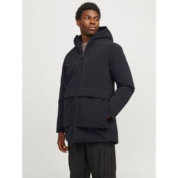 Jack & Jones JACK & JONES Parka »JCOCHARLIE PARKA JACKET BF« mit Kapuze Black XL XL Modischer Parka von Jack & Jones