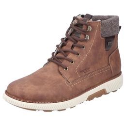 Rieker Winterboots mit wasserabweisender TEX-Membran, schmale Form braun 47 47 Mit praktischer Anziehlasche, schmale Form