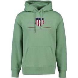 Gant Hoodie »REG ARCHIVE SHIELD HOODIE« mit modischer Logostickerei auf der Brust KALAMATA GREEN 4XL 4XL von Gant