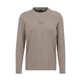 BOSS Green Langarmshirt &raquo;Togn Mirror&laquo; mit Markenlabel Light/Pastel Green334 3XL 3XL T-Shirt von BOSS Green Menswear