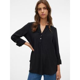 Véro Moda VERO MODA Blusenshirt »VMANI LS TOP WVN GA NOOS« Black XS XS Langarm-Design, perfekt für die Übergangszeit