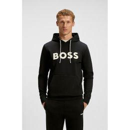 BOSS Green Kapuzensweatshirt &raquo;Soody Zone&laquo;, mit K&auml;ngurutasche, regular fit, Logodruck Black002 XXL XXL Kapuzensweatshirt von BOSS Green Menswear