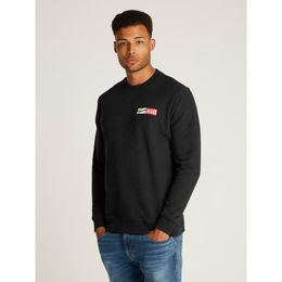 Tommy Jeans PLUS Sweatshirt »TJM REG ENTRY GRAPHIC CREW EXT« in Großen Größen, Logodruck Black 6XL 6XL Sweatshirt von Tommy Jeans Plus
