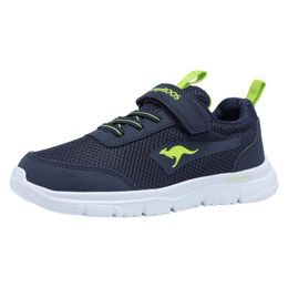 Kangaroos Sneaker &raquo;K-ETK Simp EV&laquo; dk navy/lime 32 32 Pflegeleichter Sneaker von Kangaroos mit Klettverschluss und Schn&uuml;rung