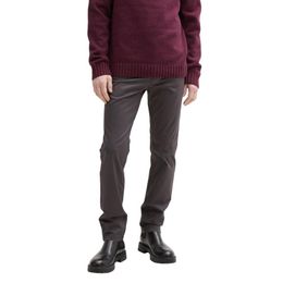 Tom Tailor Herren Tom Tailor Stoffhose &raquo;JOSH&laquo; im Five-Pocket Style grau 30, L&auml;nge 30