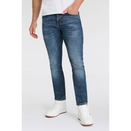 BOSS Orange Slim-fit-Jeans »Delaware« Bright Blue431 32 - Länge 34 Länge 34 32 Slim-Fit Jeans für eine schlanke Silhouette und bequemen Sitz