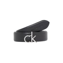 Calvin Klein Ledergürtel »CK LOGO BUCKLE BELT 3.0_PBL«, mit Logoprägung als Schließe Pvh Black